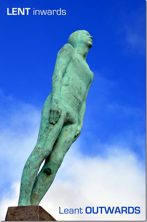 davesdistrictblog: Lent inwards leant outwards